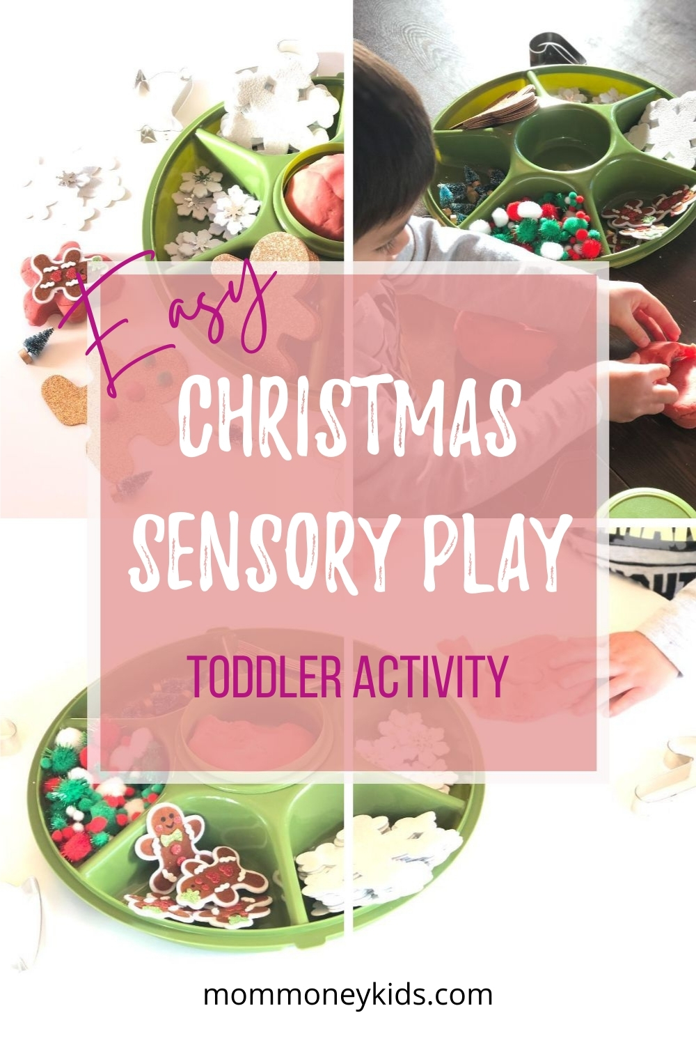 Easy Christmas Sensory Play Toddler Activity - Mom Money Kids